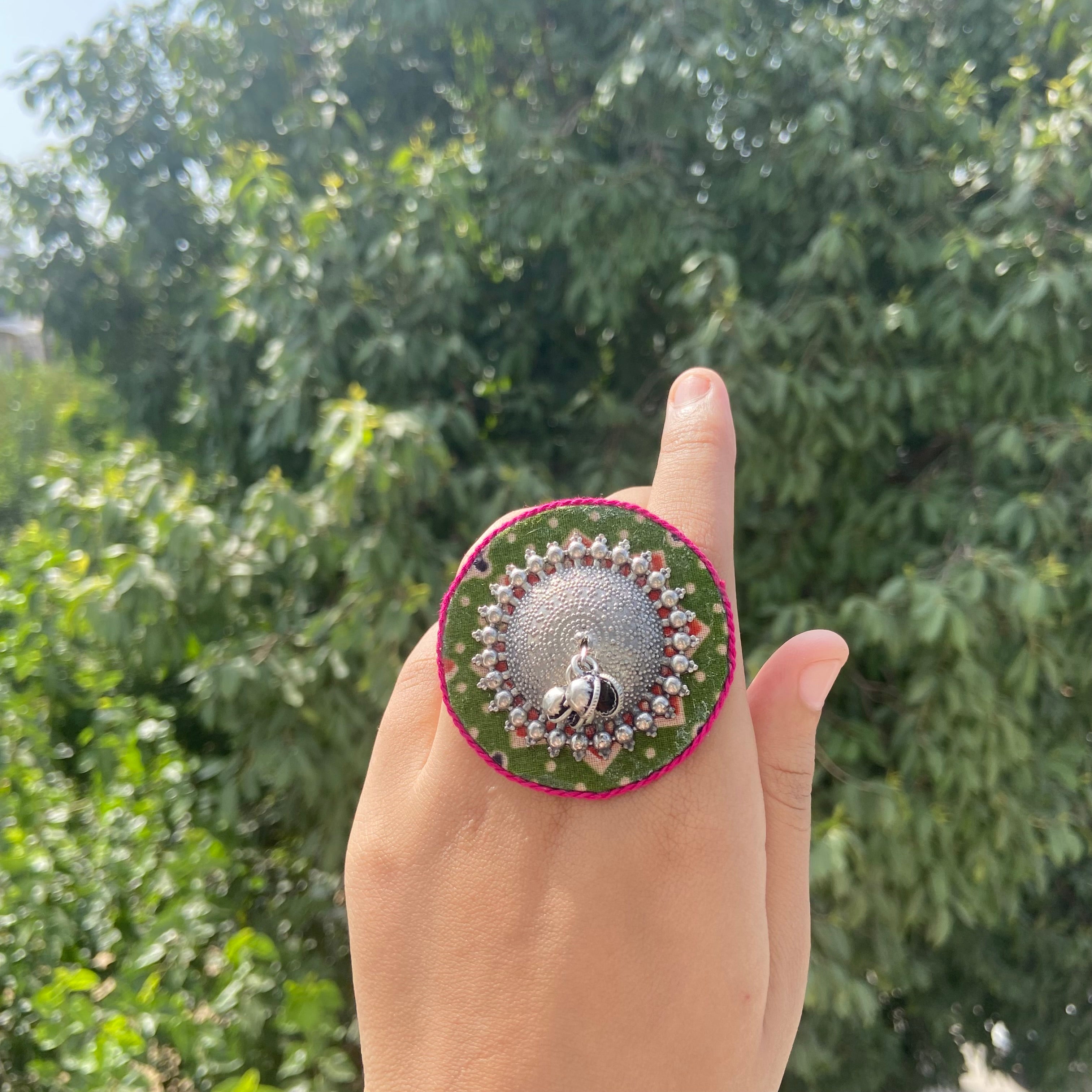 Fabric Rings – A Little Extra