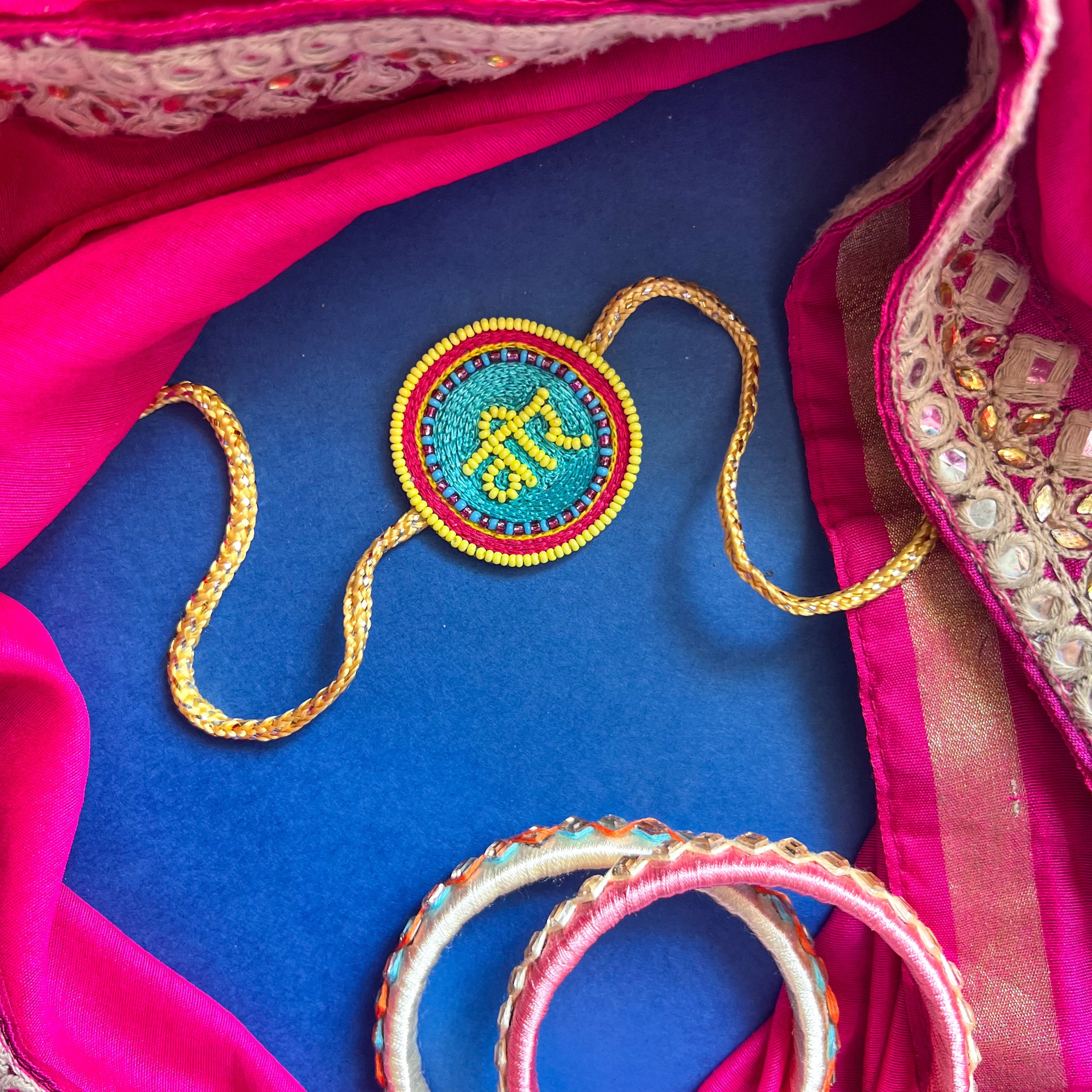 Veer Handmade Beaded Rakhi – A Little Extra